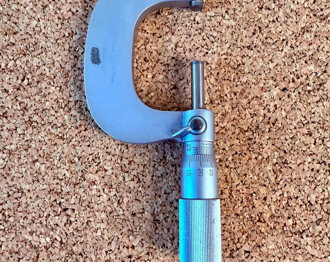 Vintage, Mitutoyo, Micrometer, Made in Japan, Machinist Tool ...