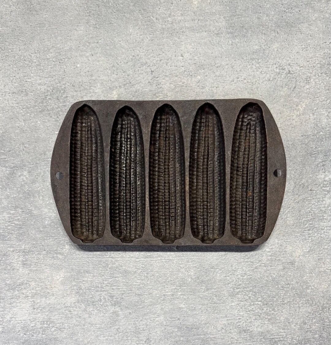 Vintage, Cast Iron Cornbread Pan, Made in USA, Farmhouse Decor, Country ...
