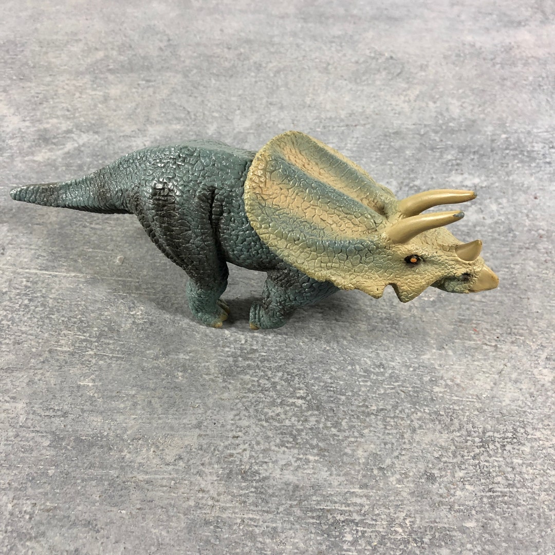 Rare, Vintage Dinosaur, TOROSAURUS, Schleich, Germany, 1999, Realistic ...