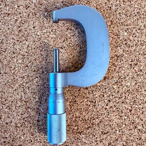Vintage, Mitutoyo, Micrometer, Made in Japan, Machinist Tool ...