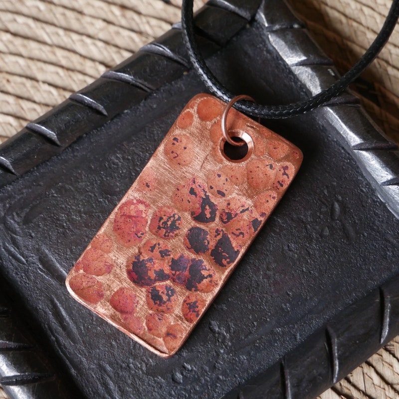 Hand Forged Necklace - Etsy