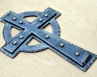 Iron Forged Cross - Etsy