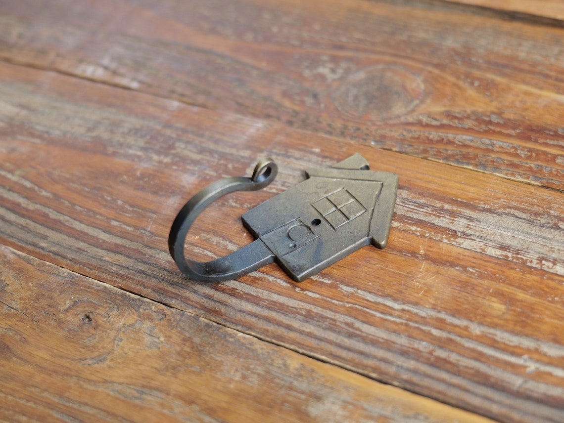 Handmade House Hook * House Warming Gift * Home Key Hook *decorative ...