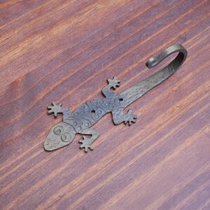 Lizard Hook Hand Forged Hook Gecko Hook Blacksmith Made Hook Decorative ...