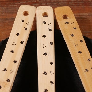 Wood Burned Snowflake Spoon Set * Winter Spoon * Wood Spoon Set * Wood ...