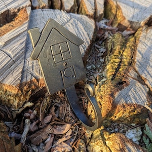 Handmade House Hook * House Warming Gift * Home Key Hook *decorative ...