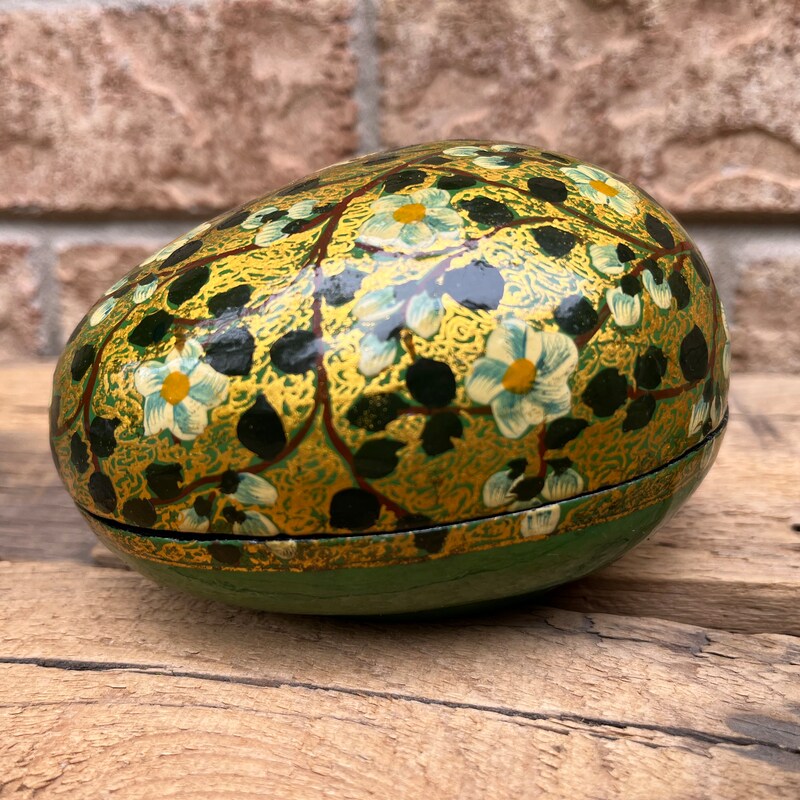 Egg Trinket Box - Etsy