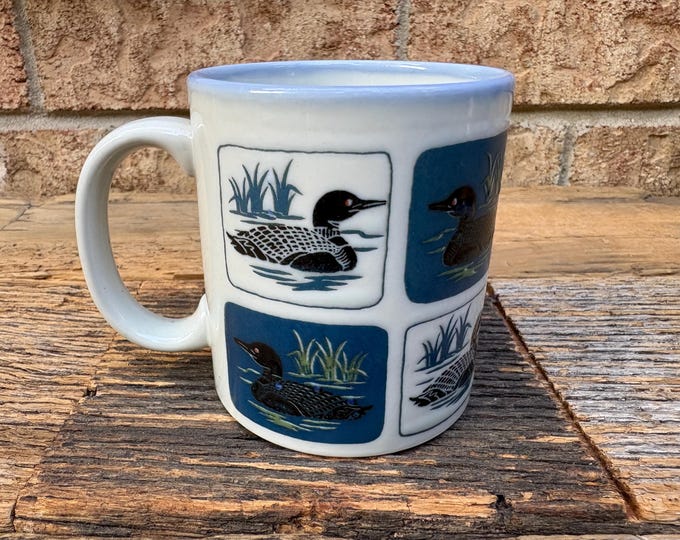Vintage Otagiri Loon Mug – 1970s 1980s Japanese Ceramic Coffee Cup ...