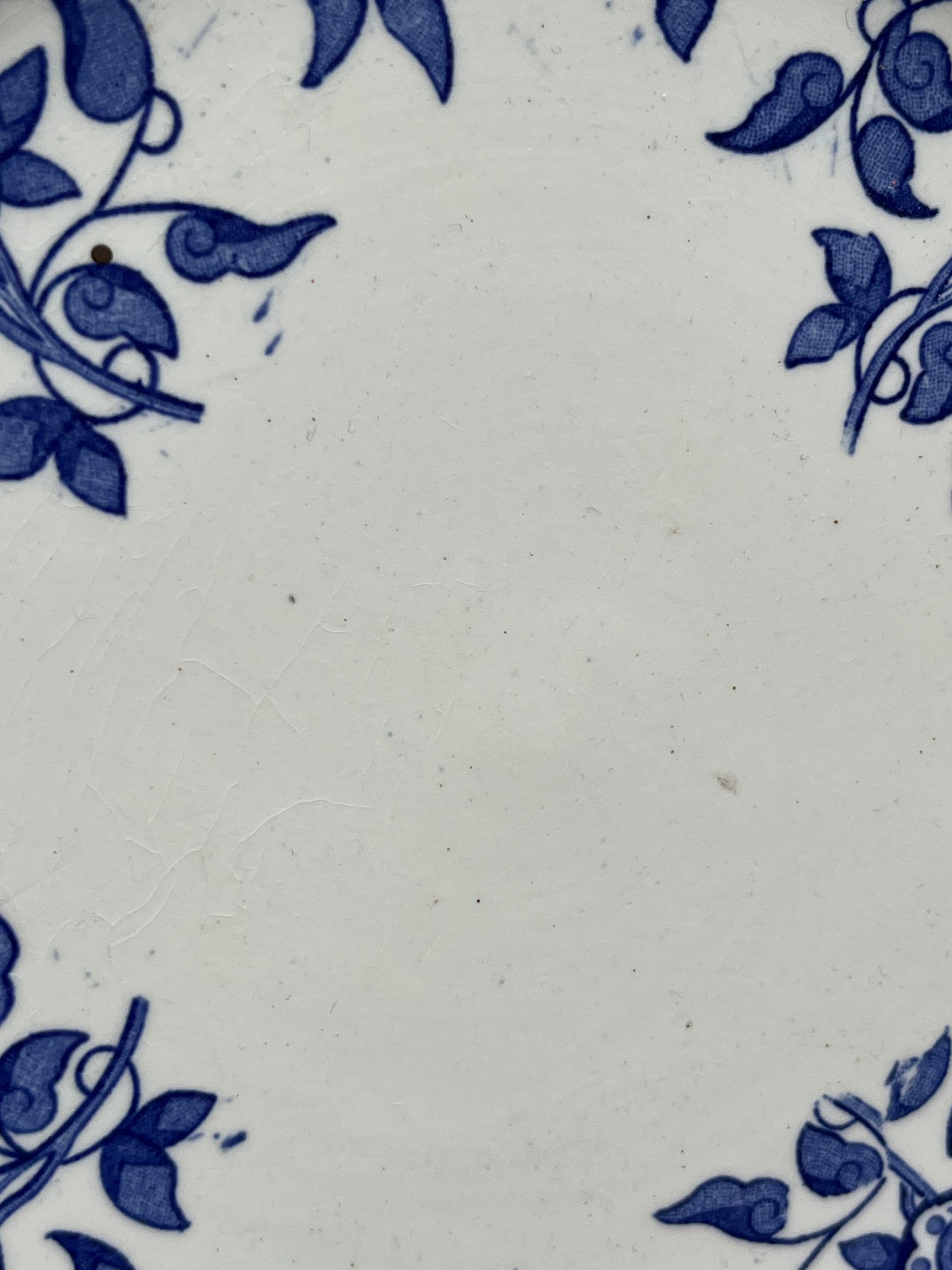 Antique Wedgwood Indiana Dinner Plate: Victorian Blue Floral Decor - Etsy