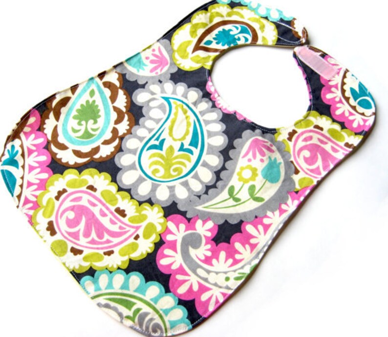 Bib With 3 Panels or Solid Bib - Instant Download Sewing Pattern ...