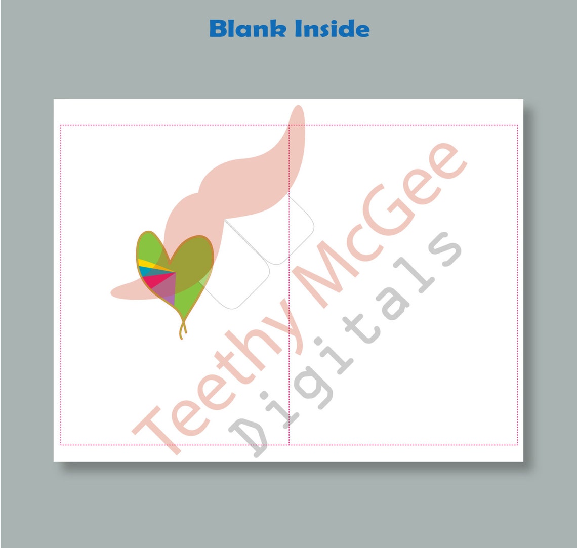 Printable Love Card PDF Instant Downloadable File Chart of My Heart - Etsy