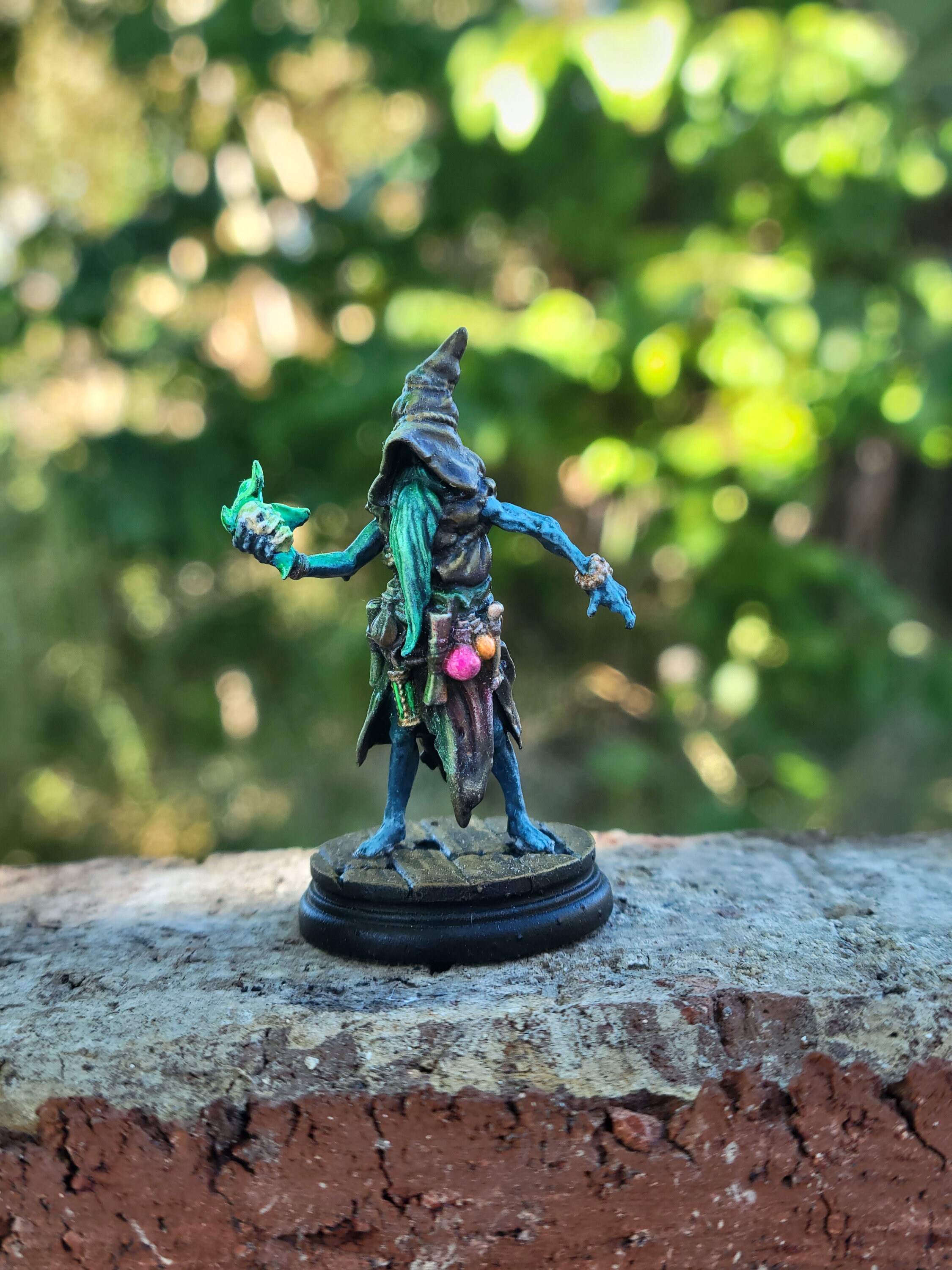 Hand Painted Wizard Warlock Sorcerer Miniature for Tabletop - Etsy