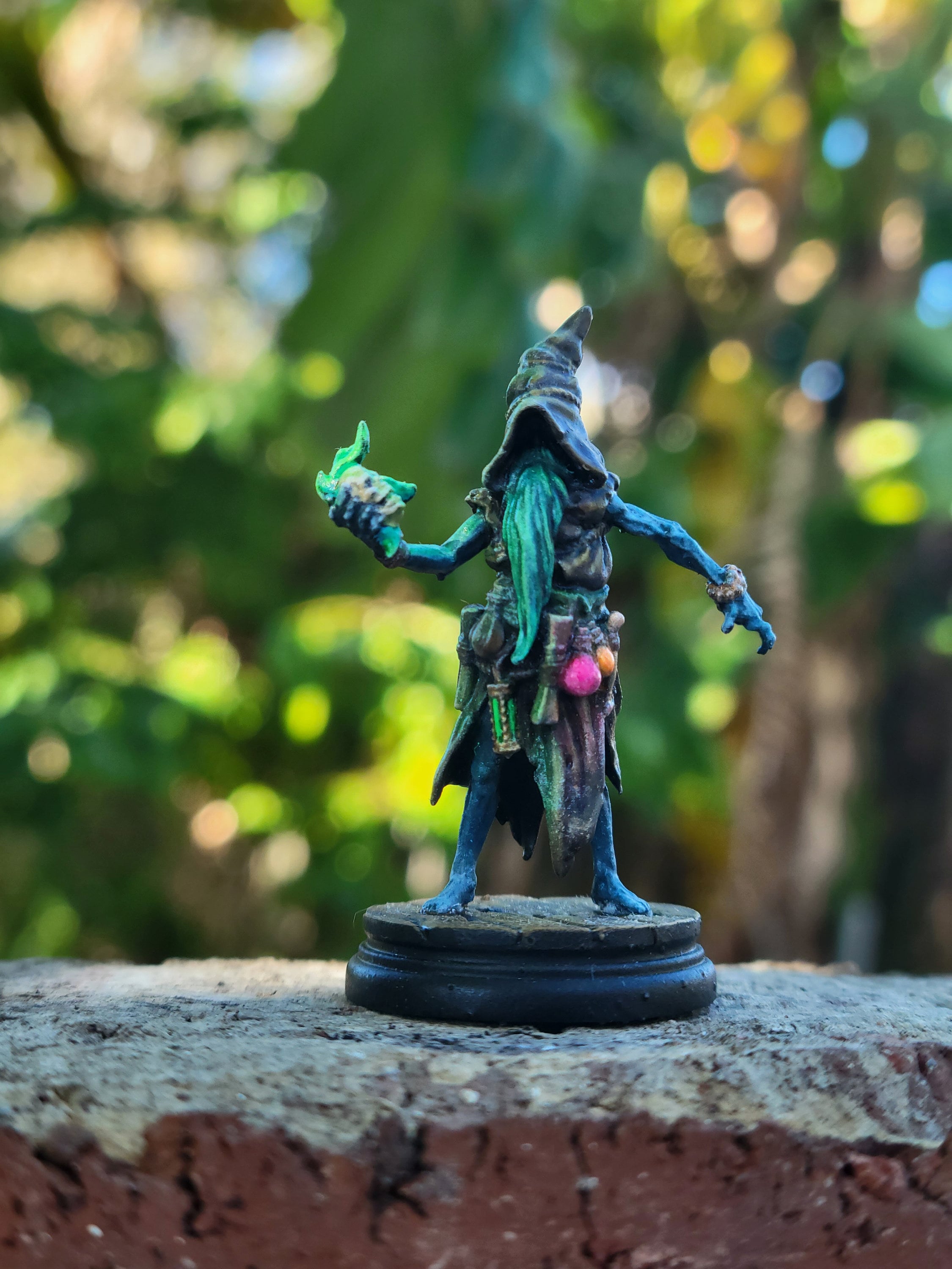 Hand Painted Wizard Warlock Sorcerer Miniature for Tabletop - Etsy