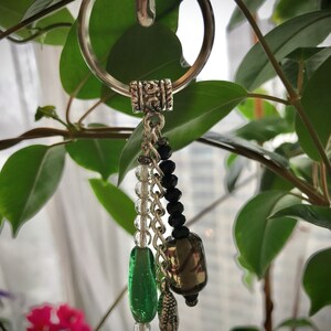 Skygrass Buddha Key Ring With Charms | Etsy