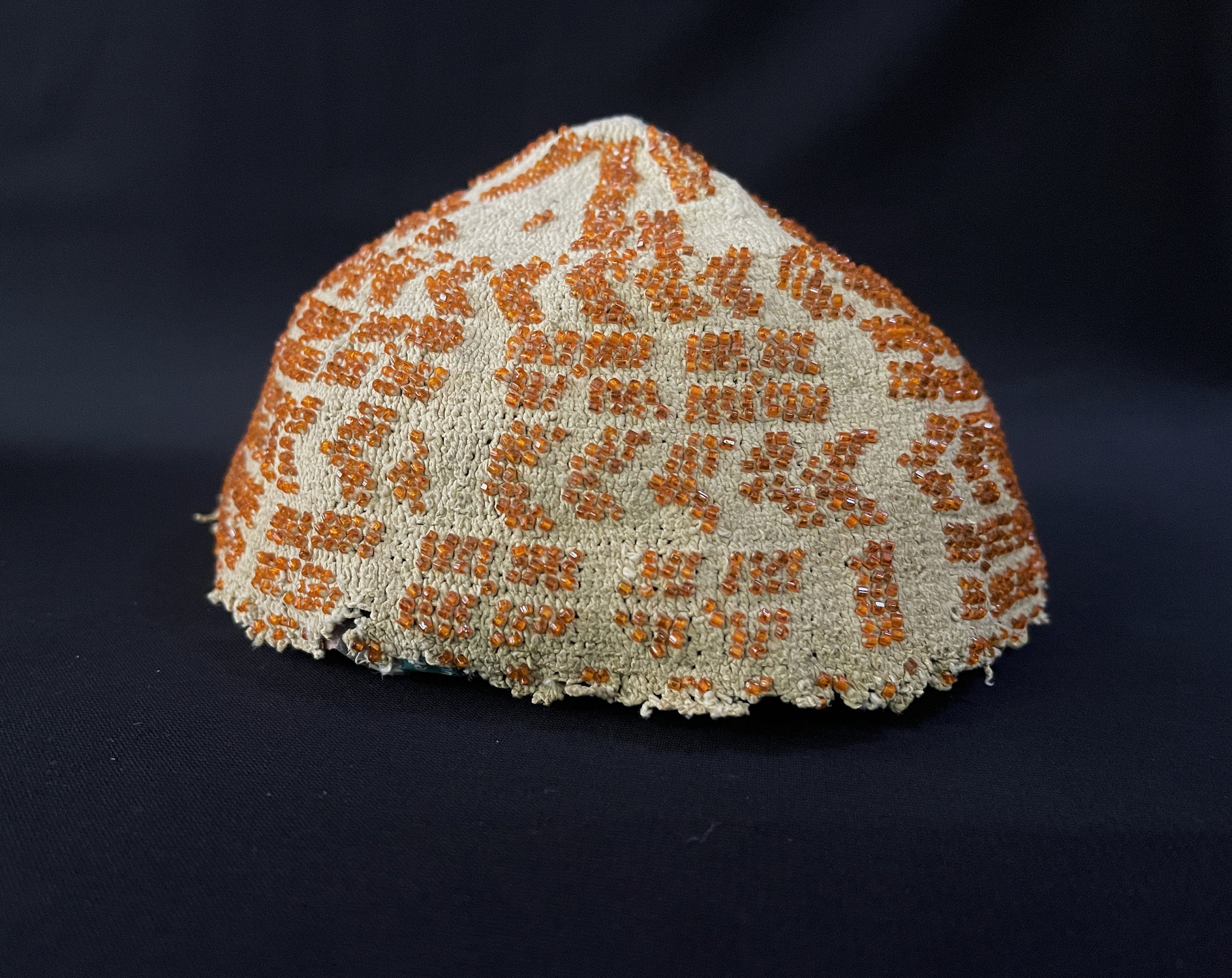Syrian - Druze Ceremonial Religious Glass Beaded Hats - Shipping ...
