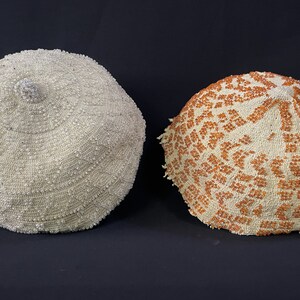 Syrian - Druze Ceremonial Religious Glass Beaded Hats - Shipping ...