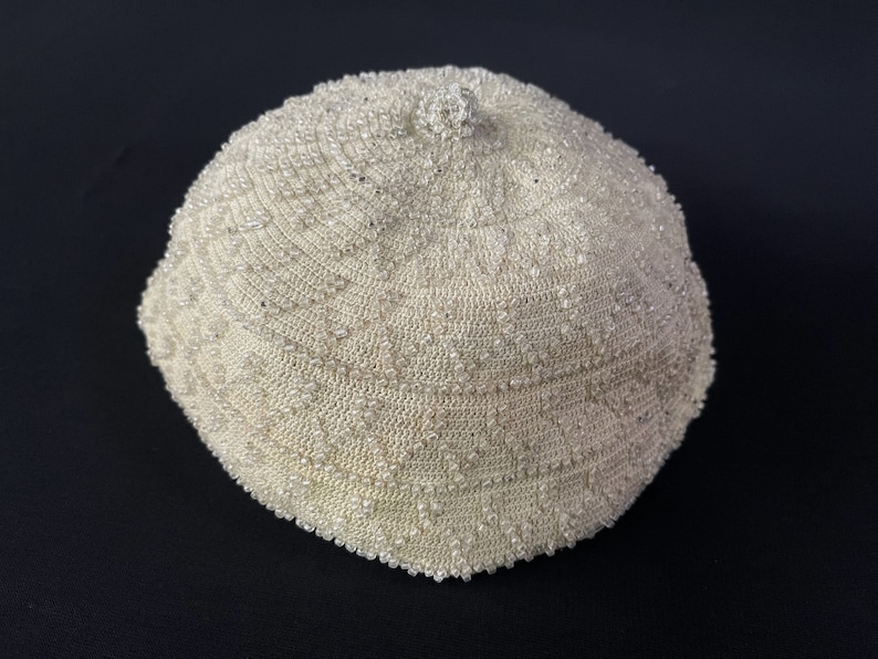 Syrian - Druze Ceremonial Religious Glass Beaded Hats - Shipping ...