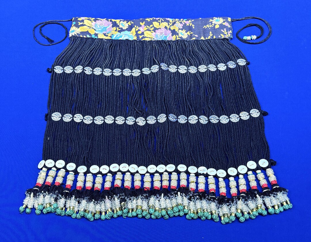 Central - Asian Uzbekistan Beaded Hair Decoration - Shipping İncluded ...