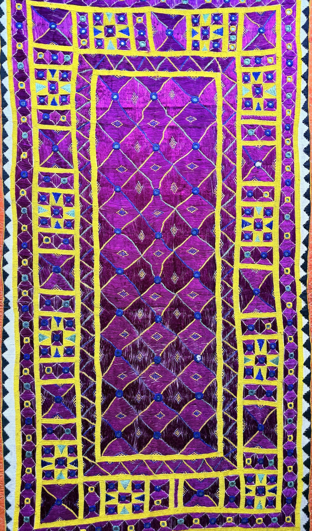 Gujarat Chalka Long Ceremonial Hanging - Shipping İncluded. (73'' X 35. ...