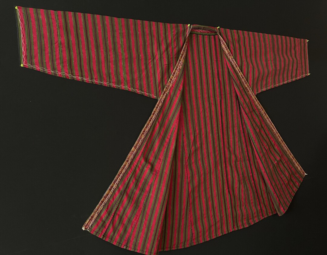 Traditional Turkmen Cotton Chapan & Robe - Shipping İncluded. - Etsy