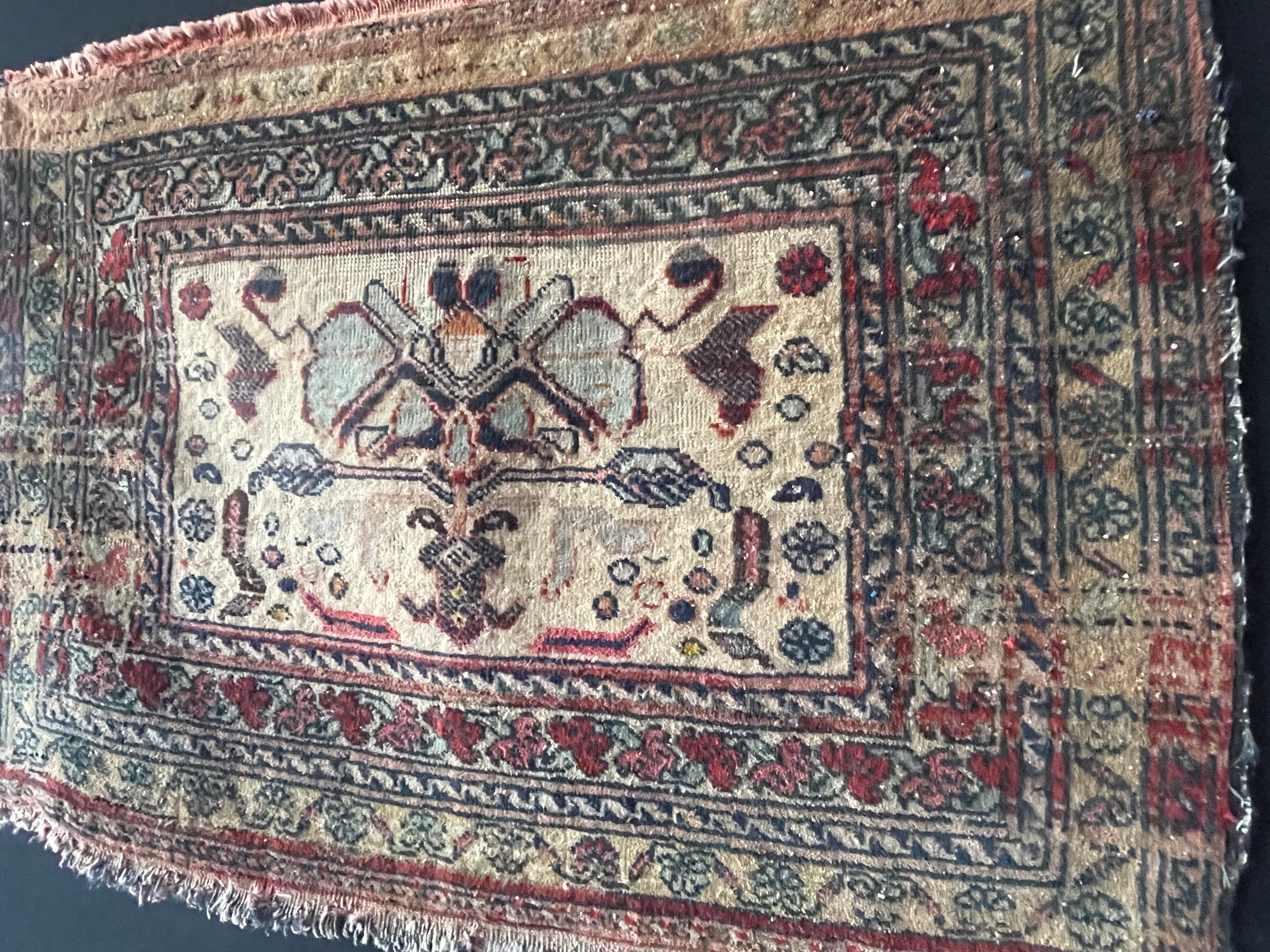 Antique Shahsevan Bag Face Free Shipping. - Etsy