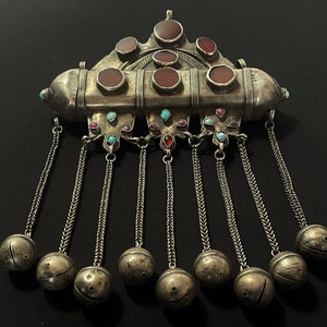 Antique Turkmen Silver Amulet Tumar Pendant Free Shipping. - Etsy