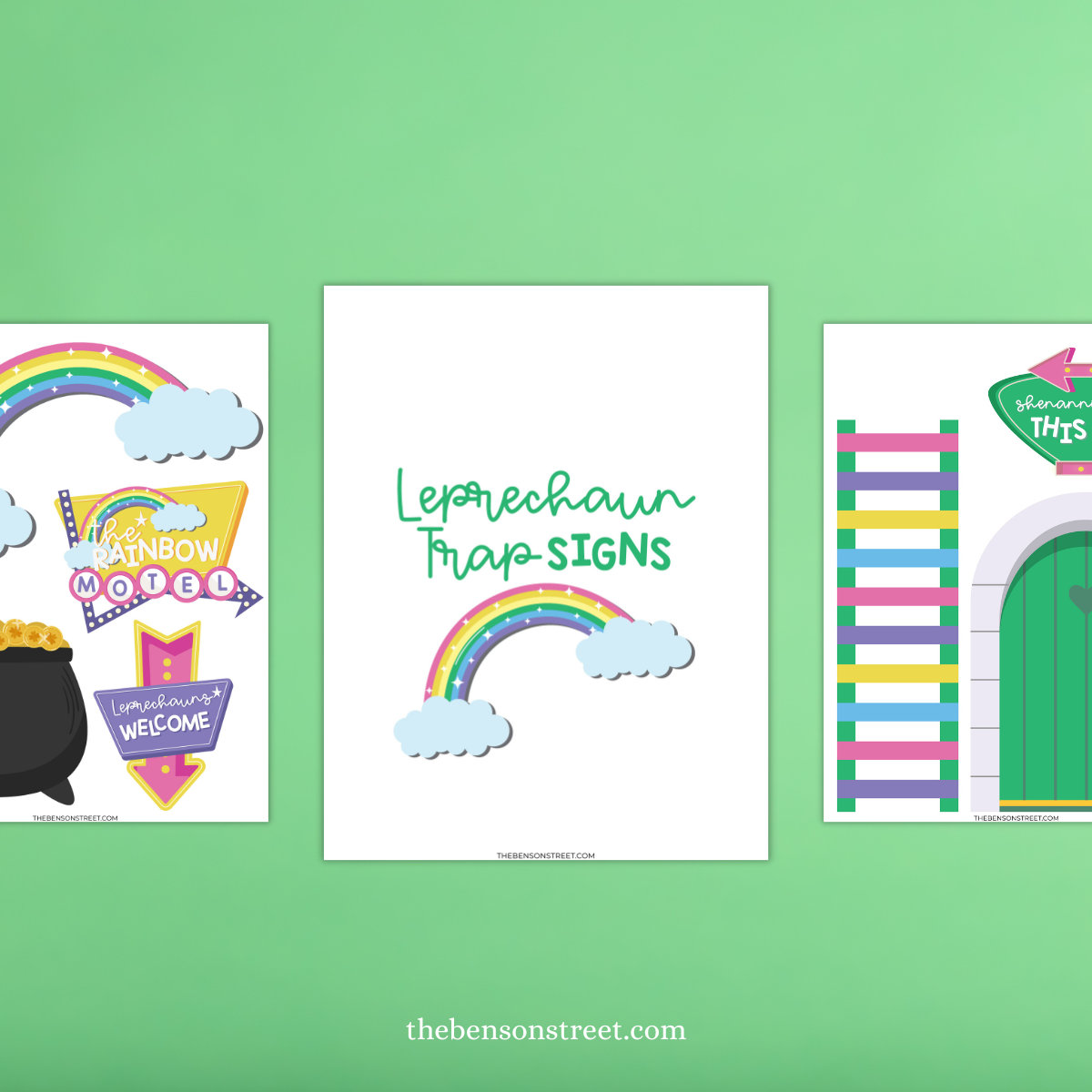 Printable Leprechaun Trap Signs | Leprechaun Trap | Leprechaun Signs ...