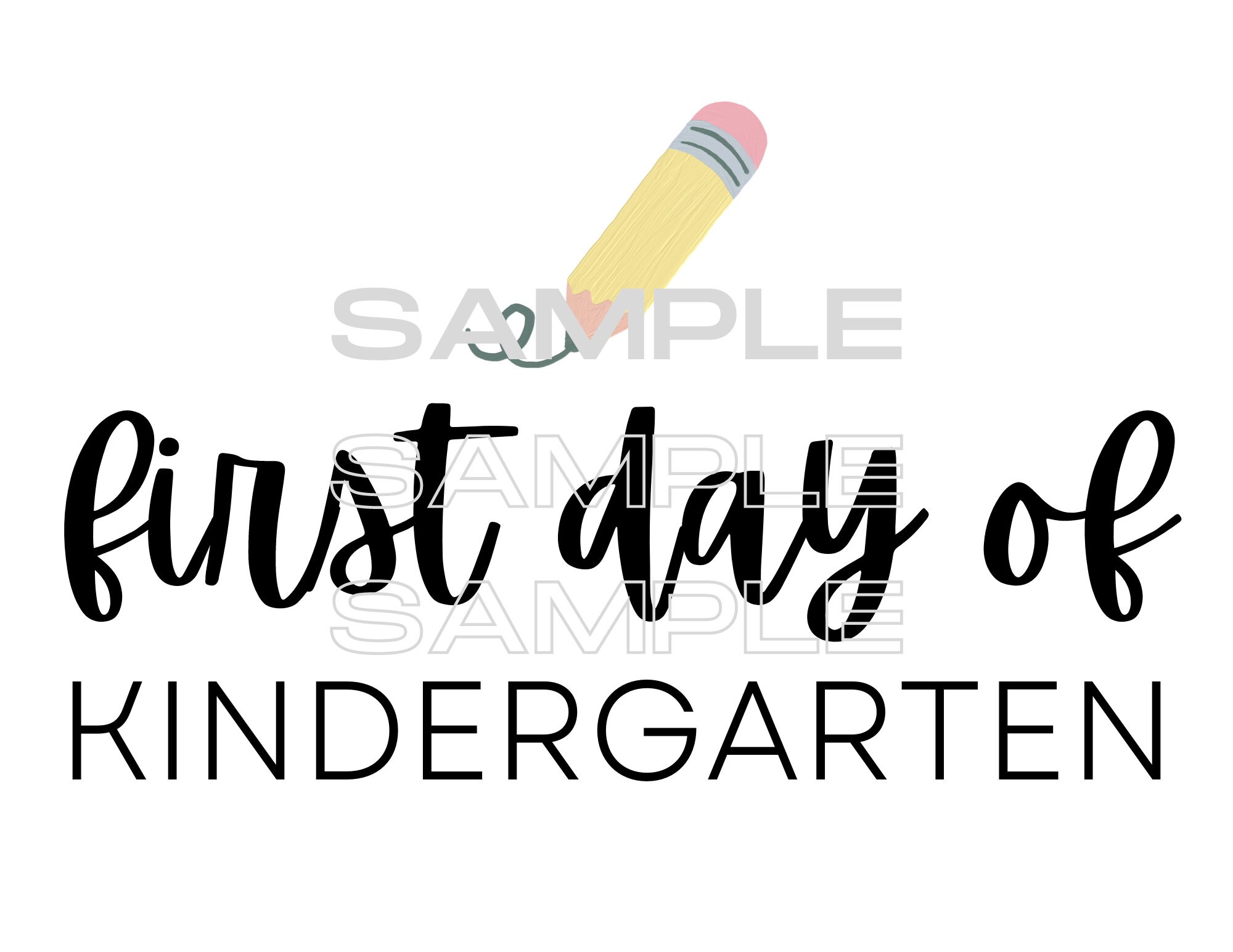 First Day of School Printable Sign INSTANT DOWNLOAD First Day of School ...