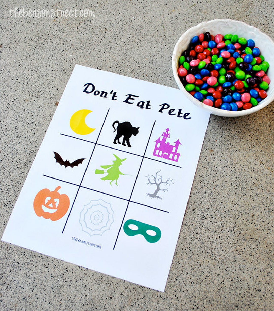 Halloween Don't Eat Pete / Printable Halloween Games / Halloween ...