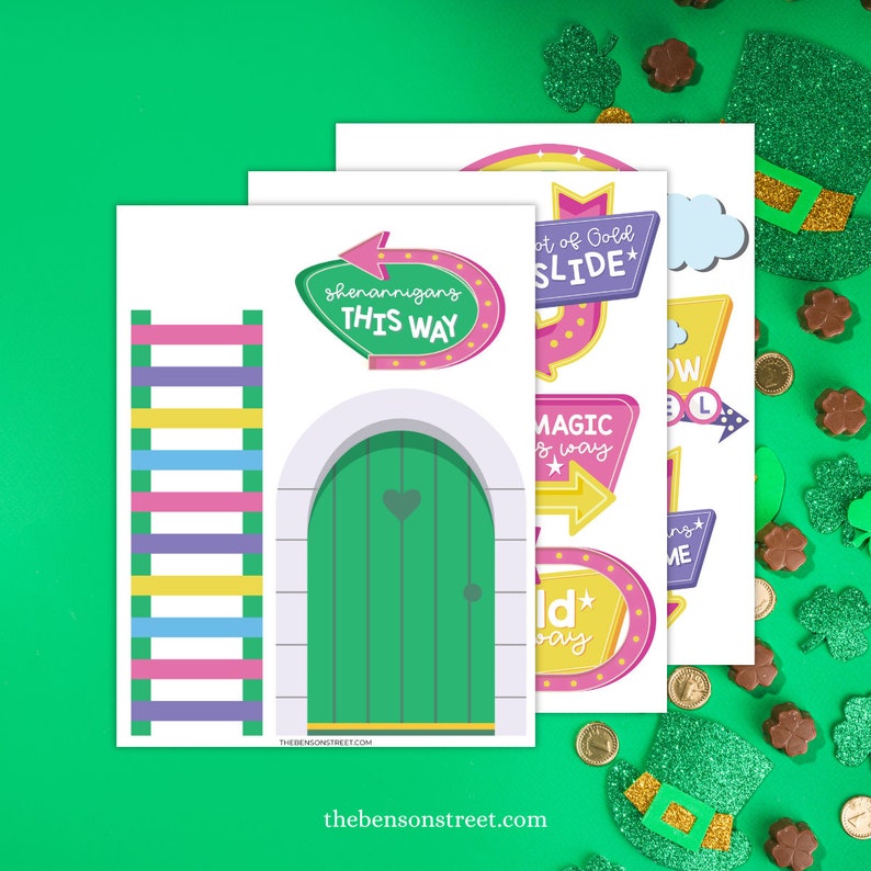 Printable Leprechaun Trap Signs | Leprechaun Trap | Leprechaun Signs ...