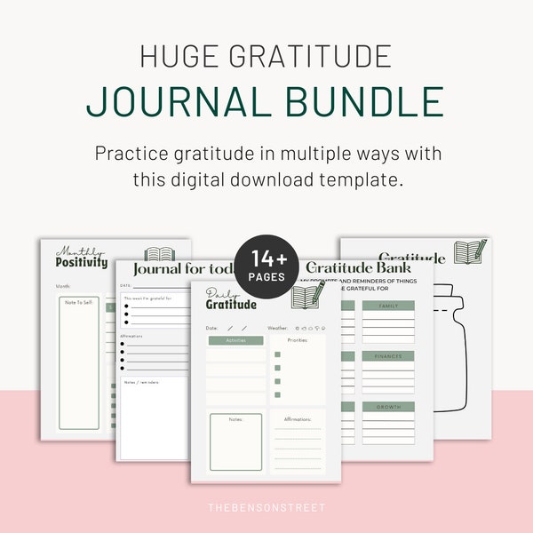 Printable Journal - Etsy