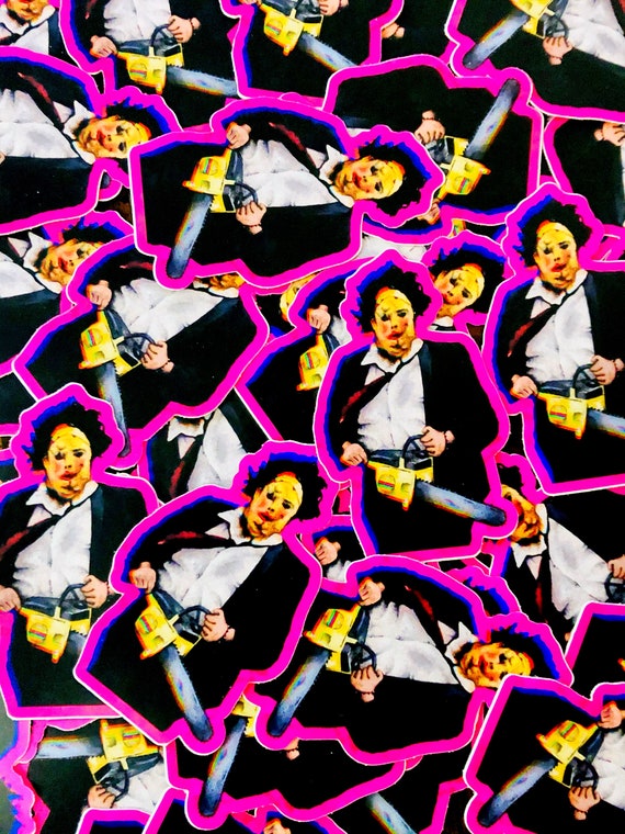 Leatherface Sticker 1.86 X 3 | Etsy