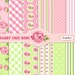 16 Digital Printable Shabby Chic Frame Labels for Scrapbooking - Etsy