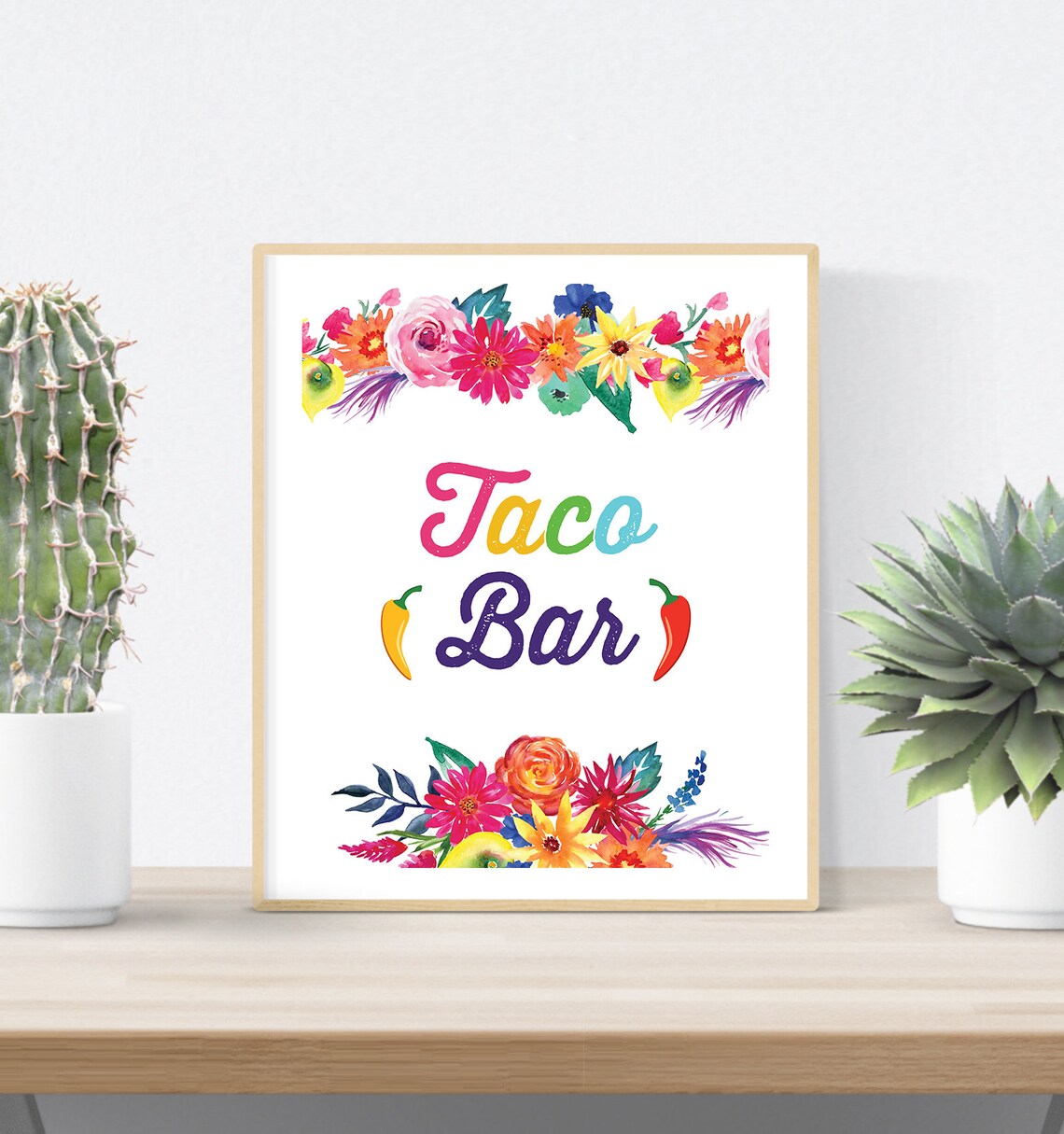 Instant Download Fiesta Party Signs. 6 Mexican Fiesta Party - Etsy