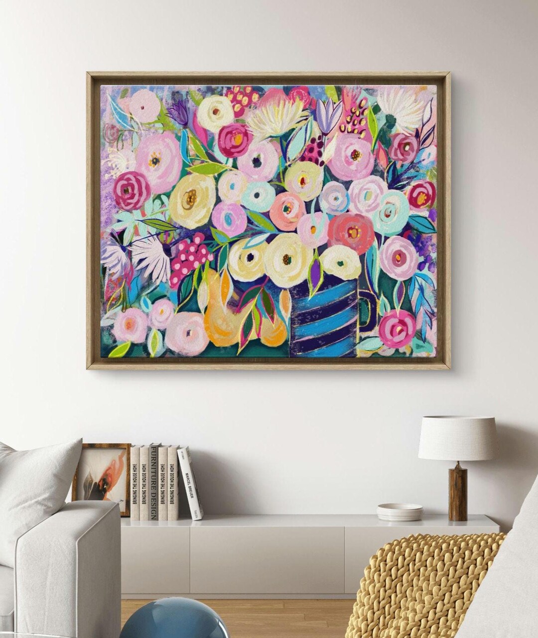 Still Life Spring Flowers Digital Download of Original Artwork High ...