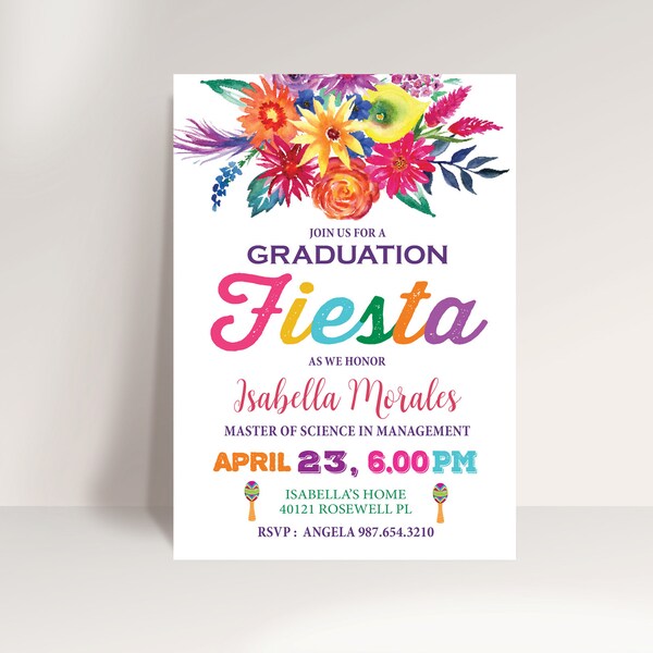 Fiesta Graduation Party - Etsy