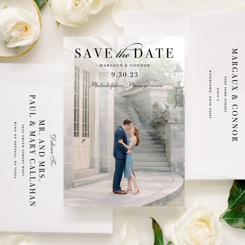 Simple Save the Date - Etsy