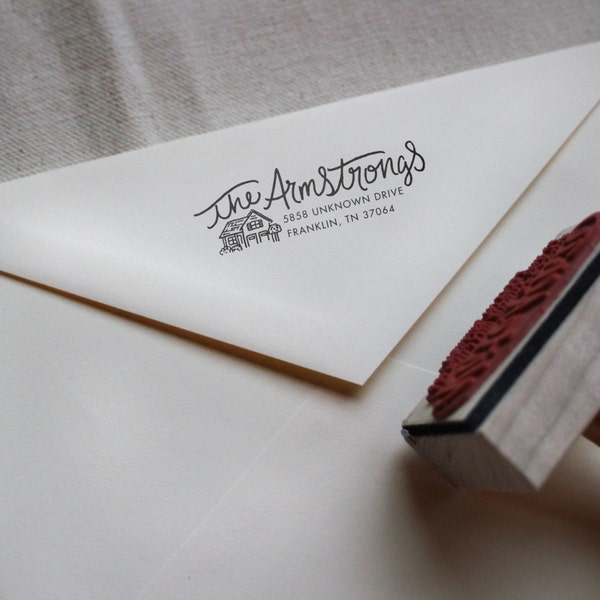 Calligraphy Stamp - Etsy