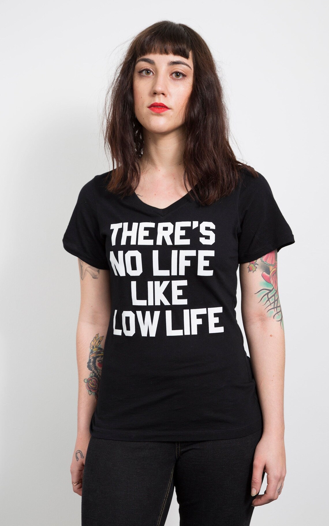 There's NO LIFE Like LOW Life Womens Rock & Roll | Etsy