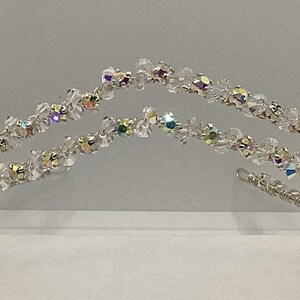 Handmade Double Wishbone Wedding Bridal Tiara Free Shipping Within the ...