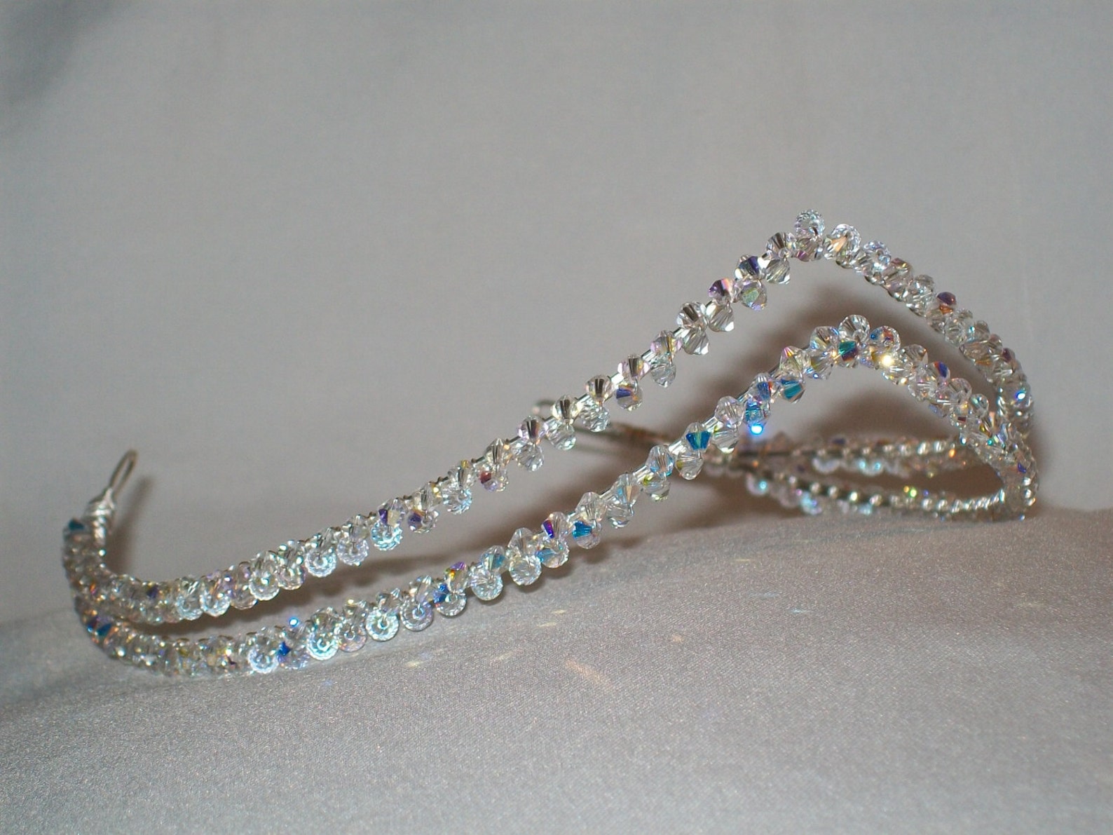 Handmade Double Wishbone Wedding Bridal Tiara Free Shipping | Etsy