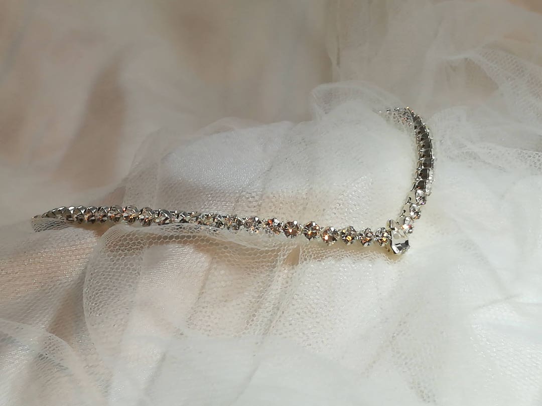 Wedding Bridal Forehead Headband Tiara Circlet Brow Band Tiara - Etsy