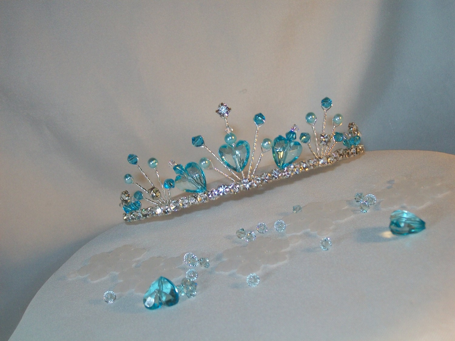 Frozen Inspired Elsa Tiara Headdress Crown Fairy Tale Fancy - Etsy