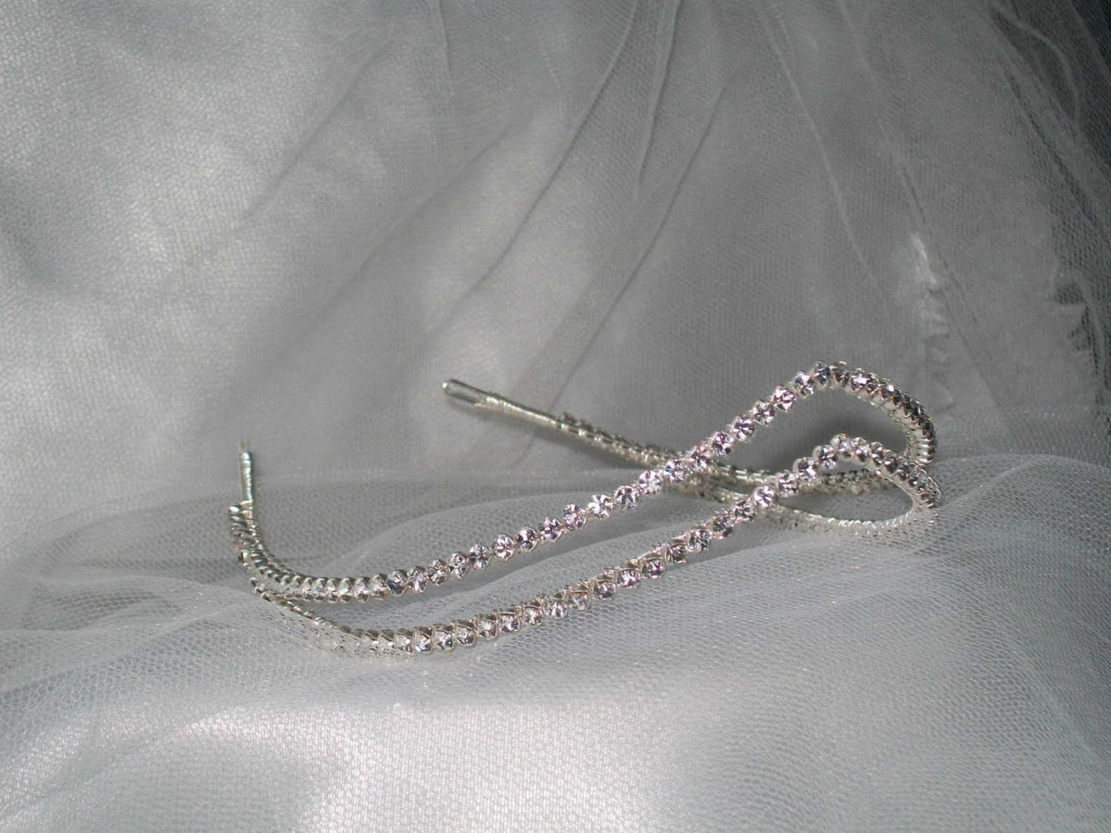 Handmade Double Wishbone Wedding Bridal Tiara Free Shipping Within the ...