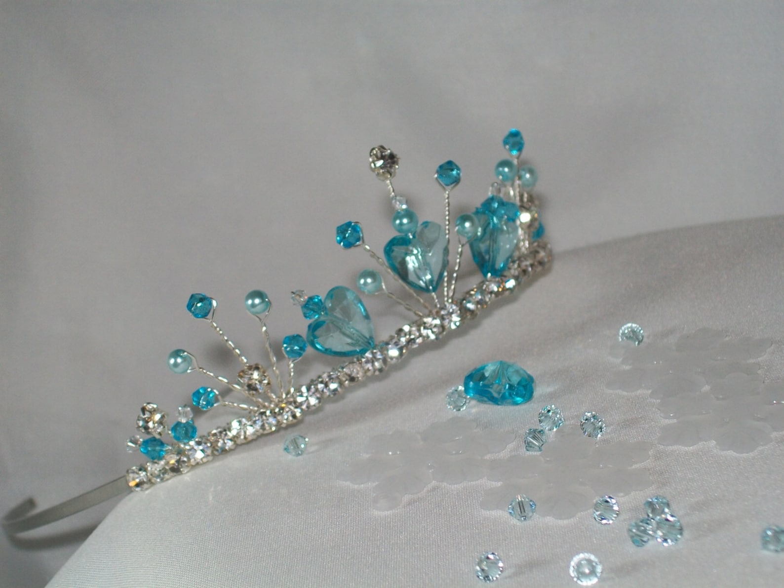 Frozen Inspired Elsa Tiara Headdress Crown Fairy Tale Fancy - Etsy