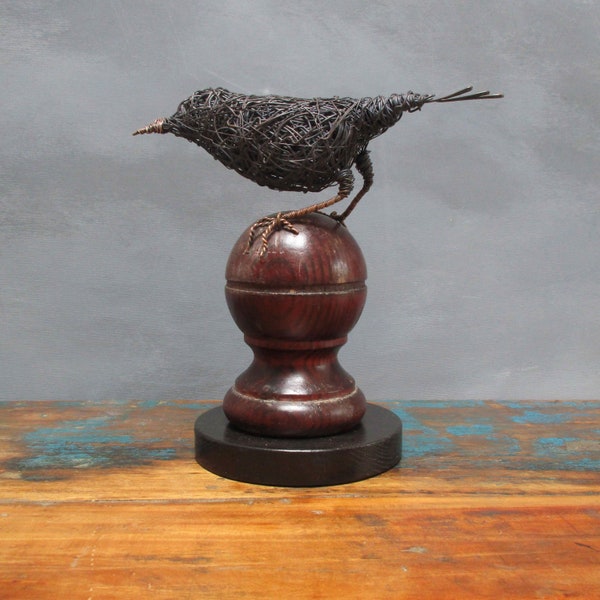 Crow Wire Sculpture - Etsy