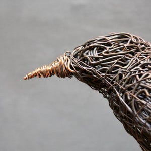 Mischief Maker Crow, Crow, Copper Bird Sculpture, - Etsy