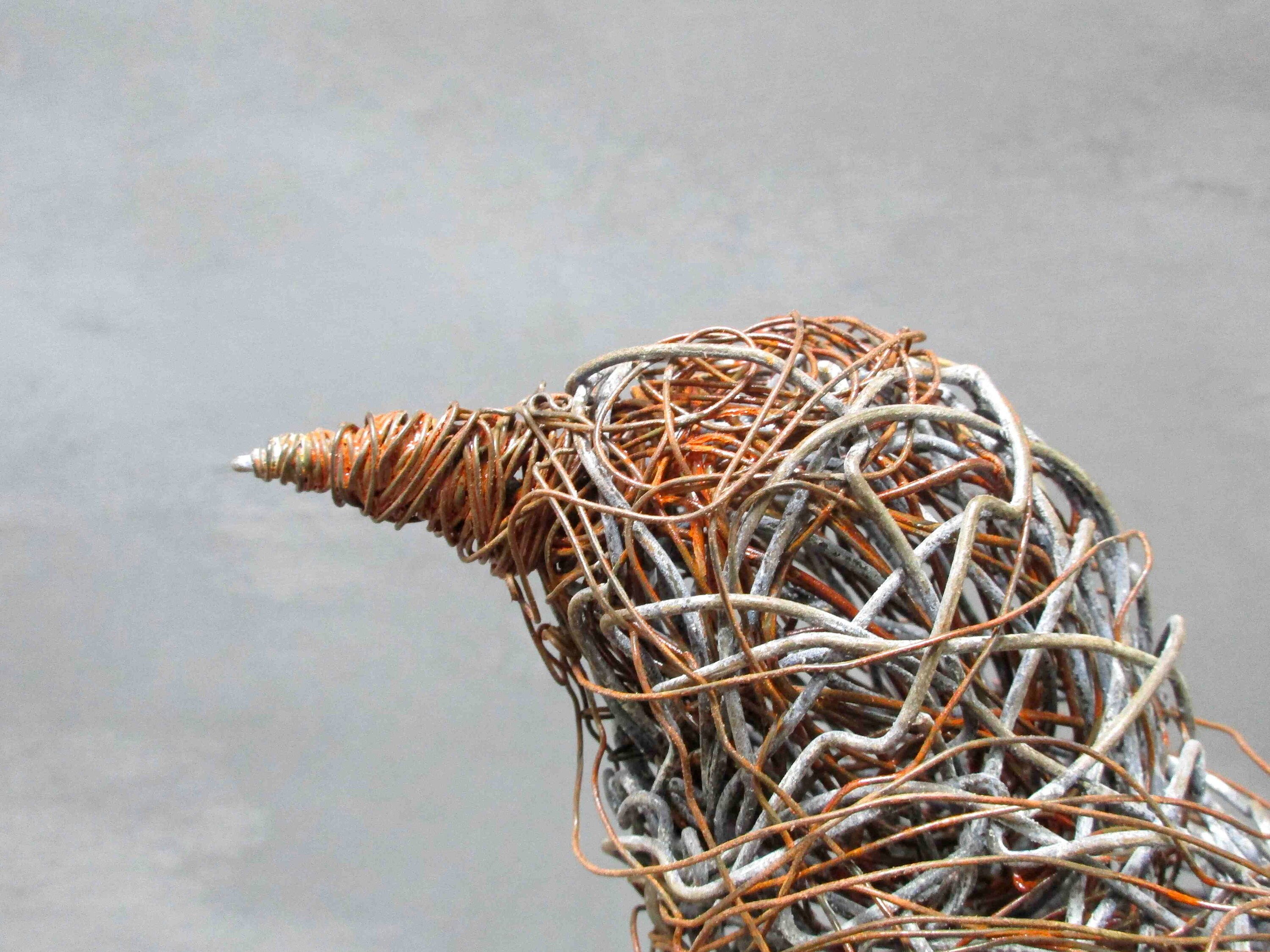 Badb Catha Crow Copper Bird Sculpture - Etsy UK