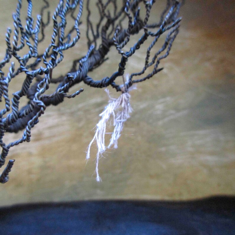 The Little Sewing Drawer Tree Sculpture Driftwood Skyscape - Etsy