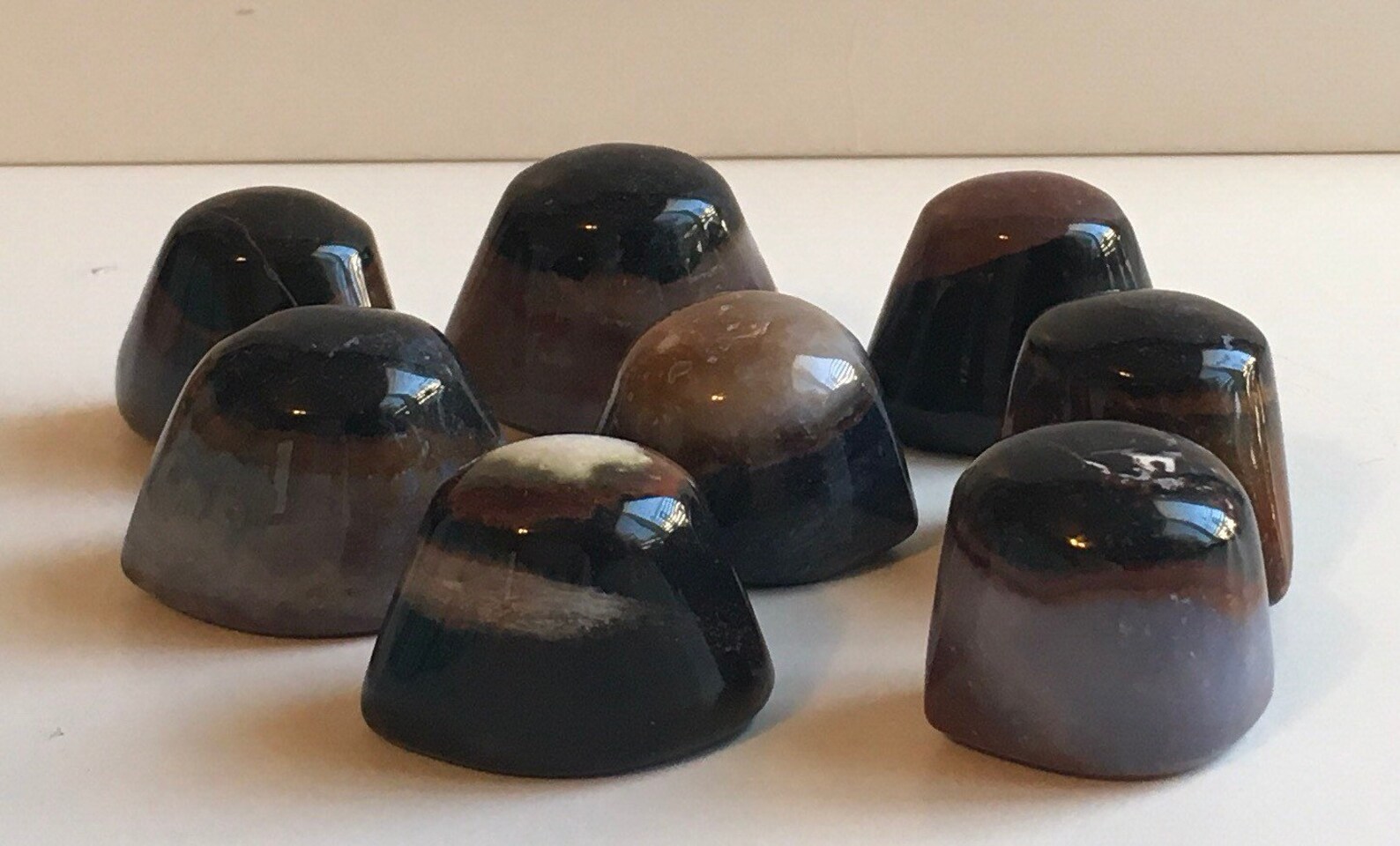 Agate Eye Stone Large 2 Protective Stone Third Eye | Etsy